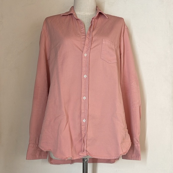 Frank & Eileen | Tops | New Frank Eileen Eileen Rose Quartz Tattered ...